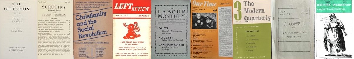 Works by A. L. Morton – English Radical Tradition
